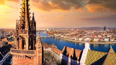 Basel Minster - landmark of the city